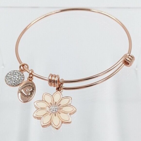 Footnotes | Jewelry | Footnotes Stainless Steel Wildflower Expandable ...